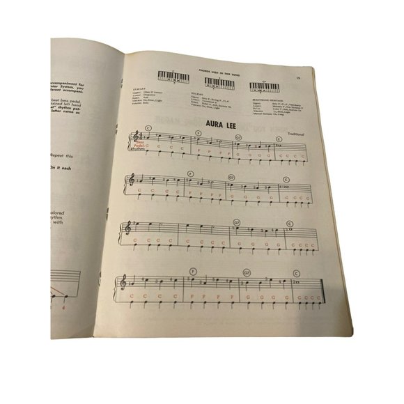 Lowrey | Other | Vintage Pointer System Lowrey Organ Learning Chords ...